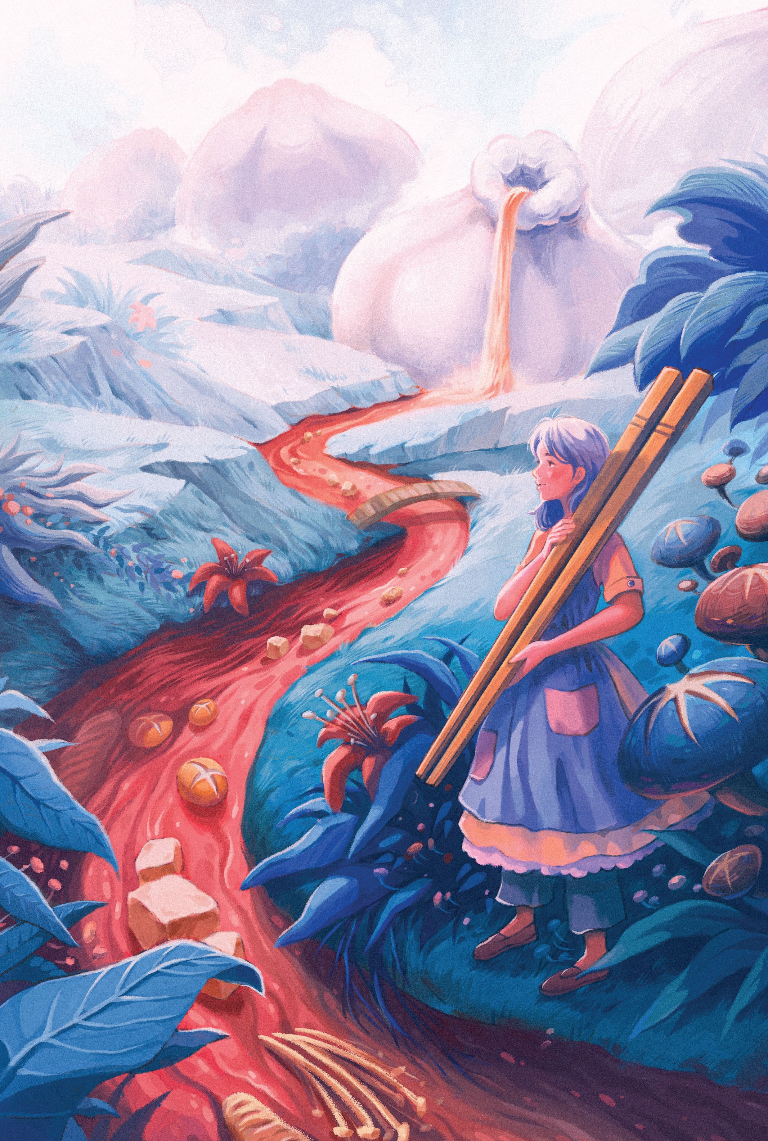 The BeBop Bao Cover Art Print – Bird's Eye Comics